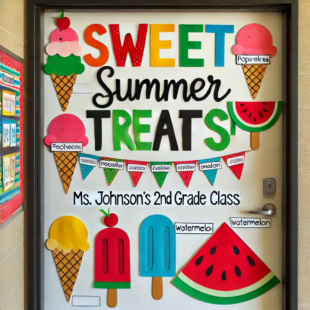 25 Bright and Fun Summer Classroom Door Decorations to Welcome the ...